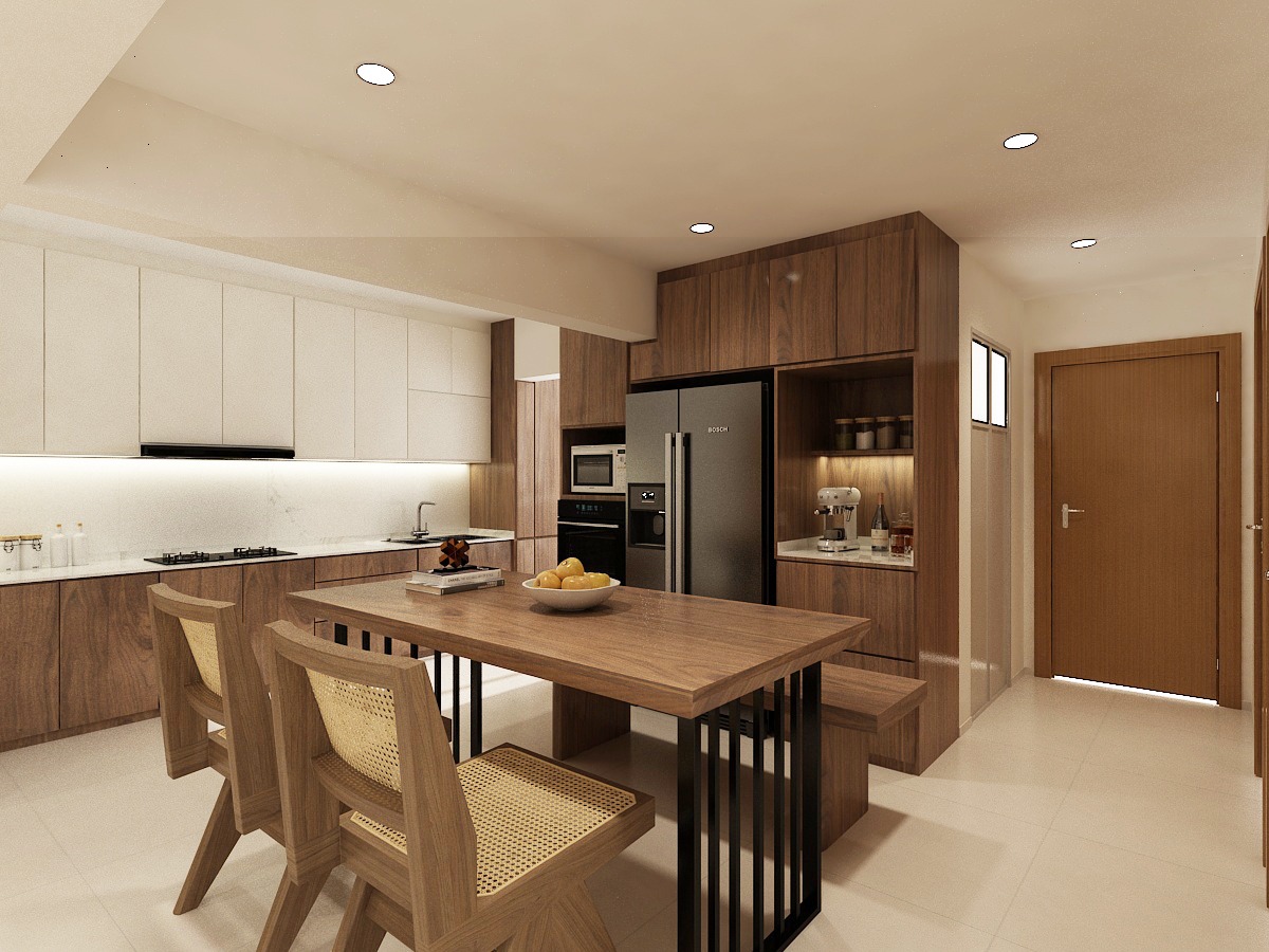 4 Room HDB BTO @ 123A Tengah Drive - Lam's Interior Design